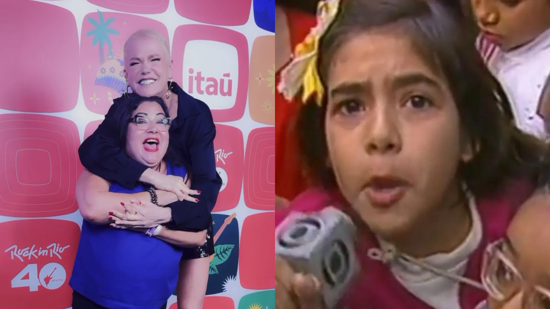 Xuxa encontra mulher do meme “Que Xou da Xuxa é esse?” no Rock in Rio - Ecos da Noticia